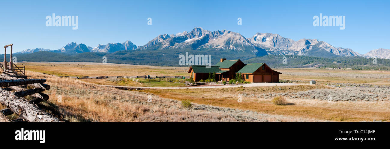 Sawtooth stanley mountains sawtooth national forest home park wolf hi ...