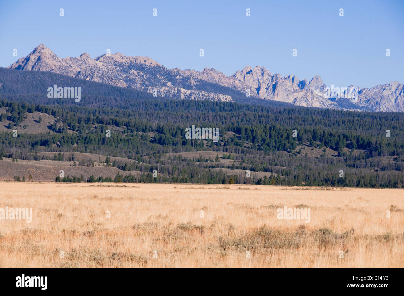 Sawtooth stanley mountains sawtooth national forest home park wolf hi ...