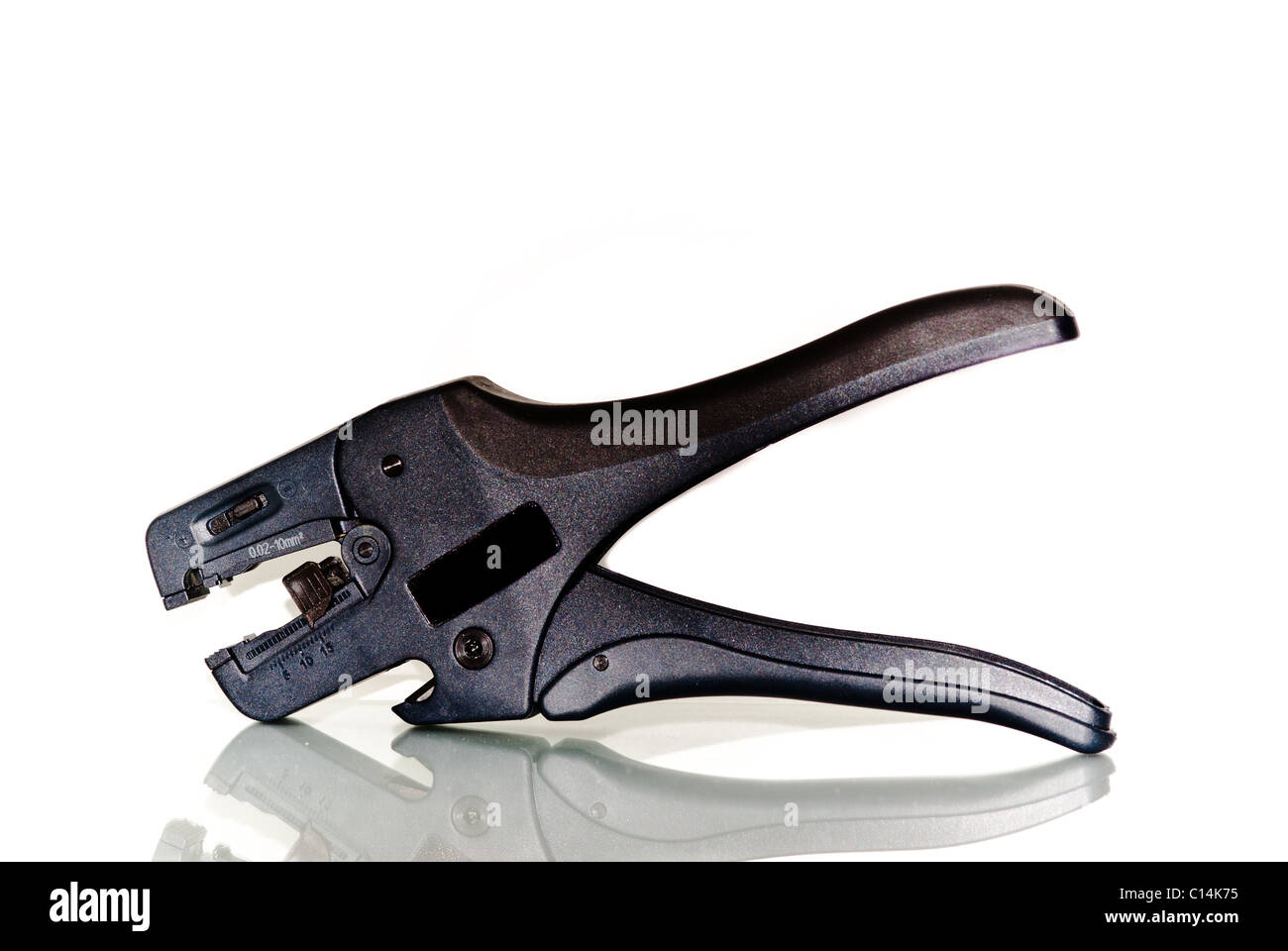 Professional Wire stripper isolated on white background Stock Photo - Alamy