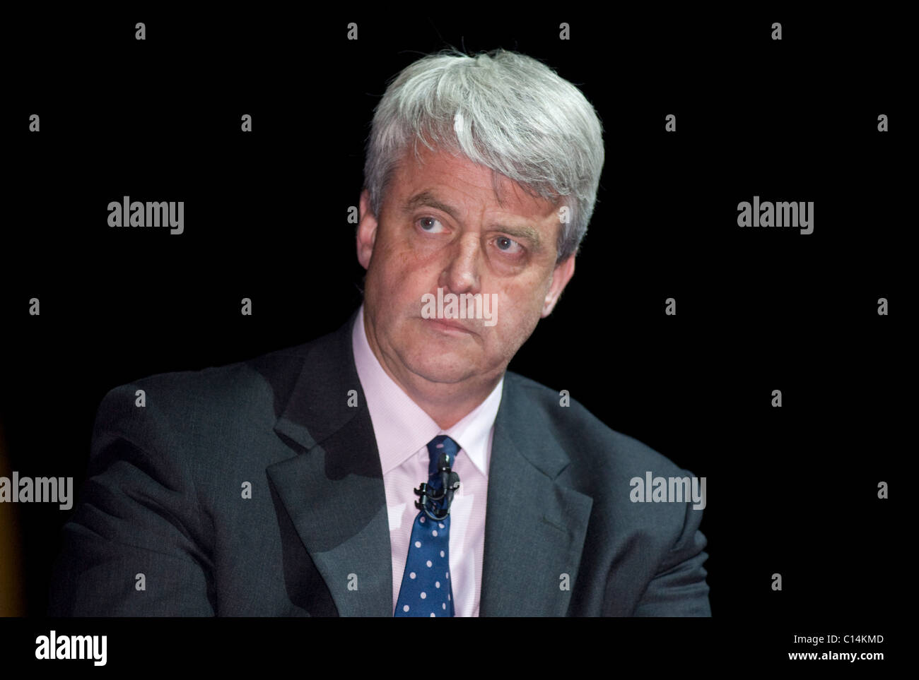 Andrew Lansley M.P. Leader of the House of Commons Stock Photo - Alamy