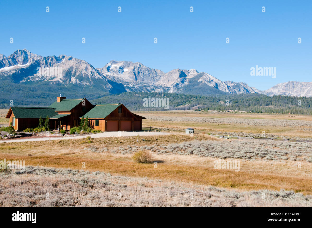 Sawtooth stanley mountains sawtooth national forest home park wolf hi ...
