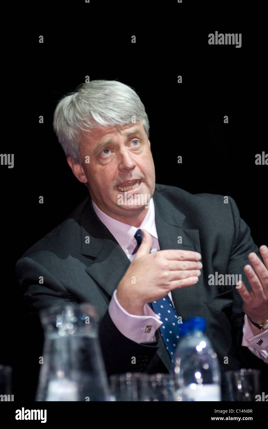 Andrew Lansley M.P. Leader of THe House of Commons Stock Photo - Alamy