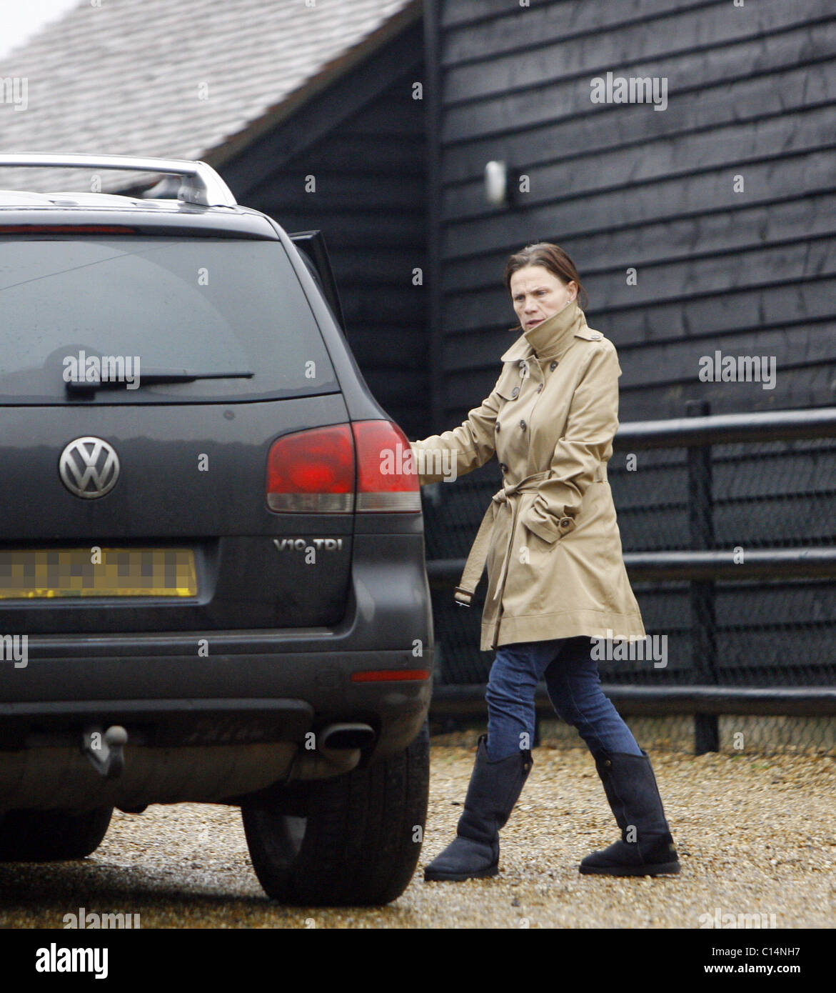 Jade Goody's mother Jackie Budden Reality TV star Jade Goody visits a ...