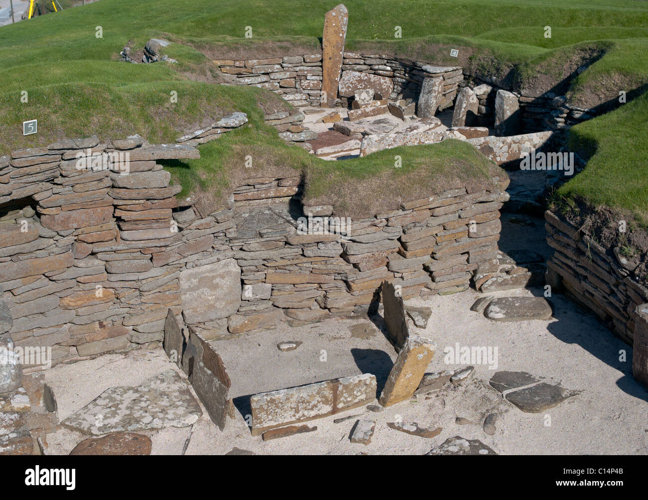 SKARA BRAE ORKNEY ISLANDS SCOTLAND UNITED KINGDOM Stock Photo - Alamy