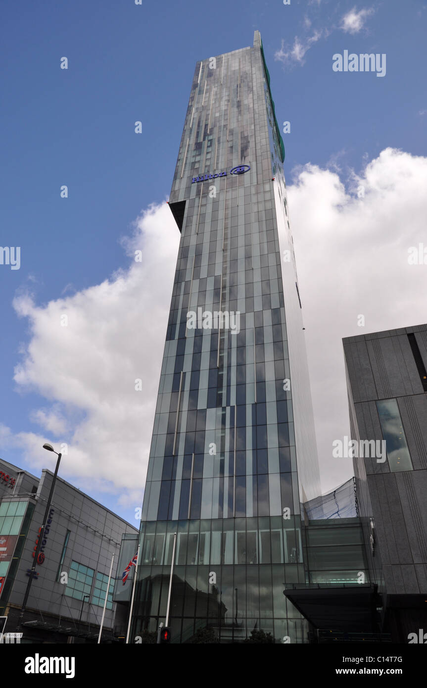 hilton hotel, manchester, uk Stock Photo - Alamy