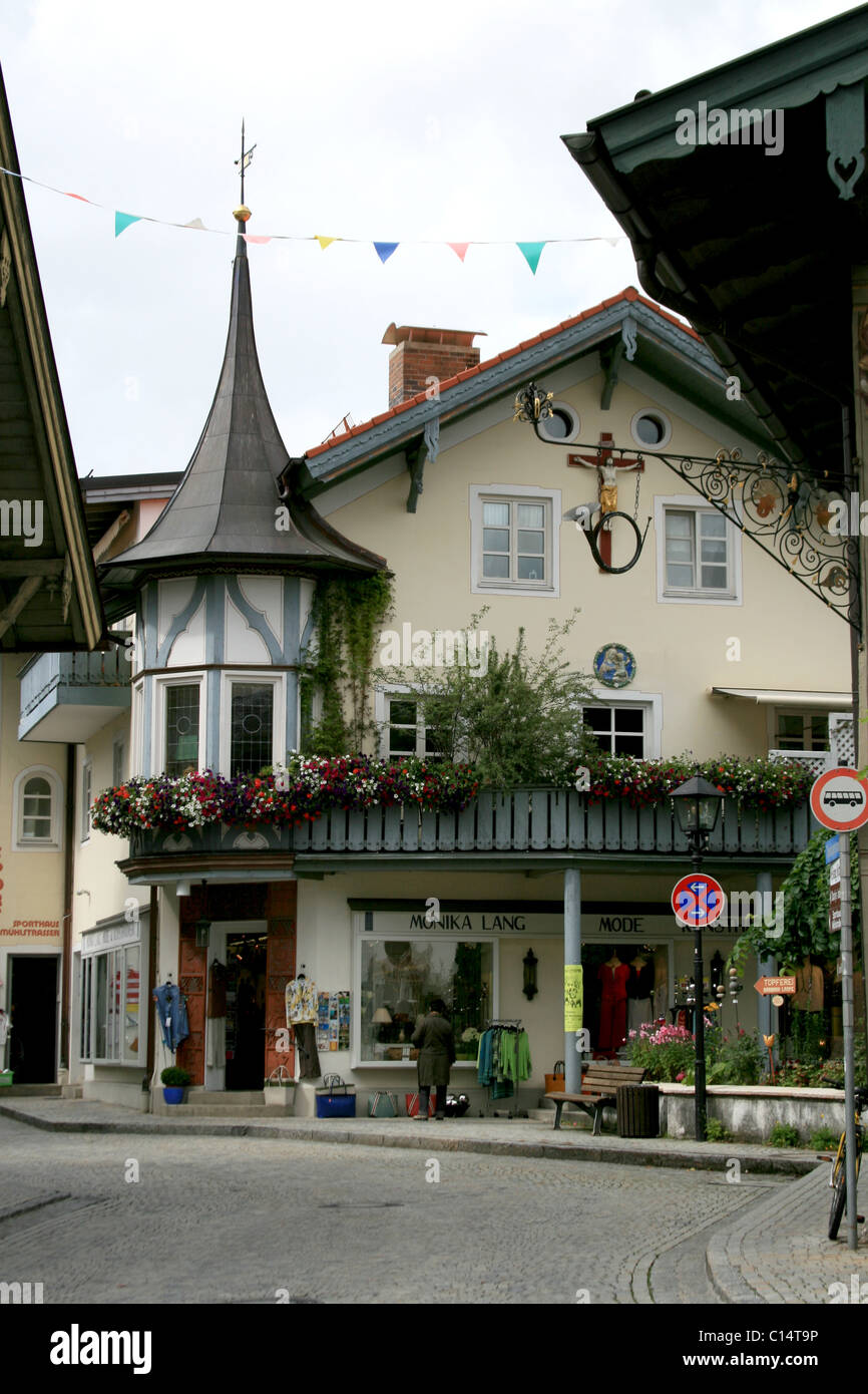 Traditional buildings in Seefeld, Tyrol, Austria Stock Photo - Alamy