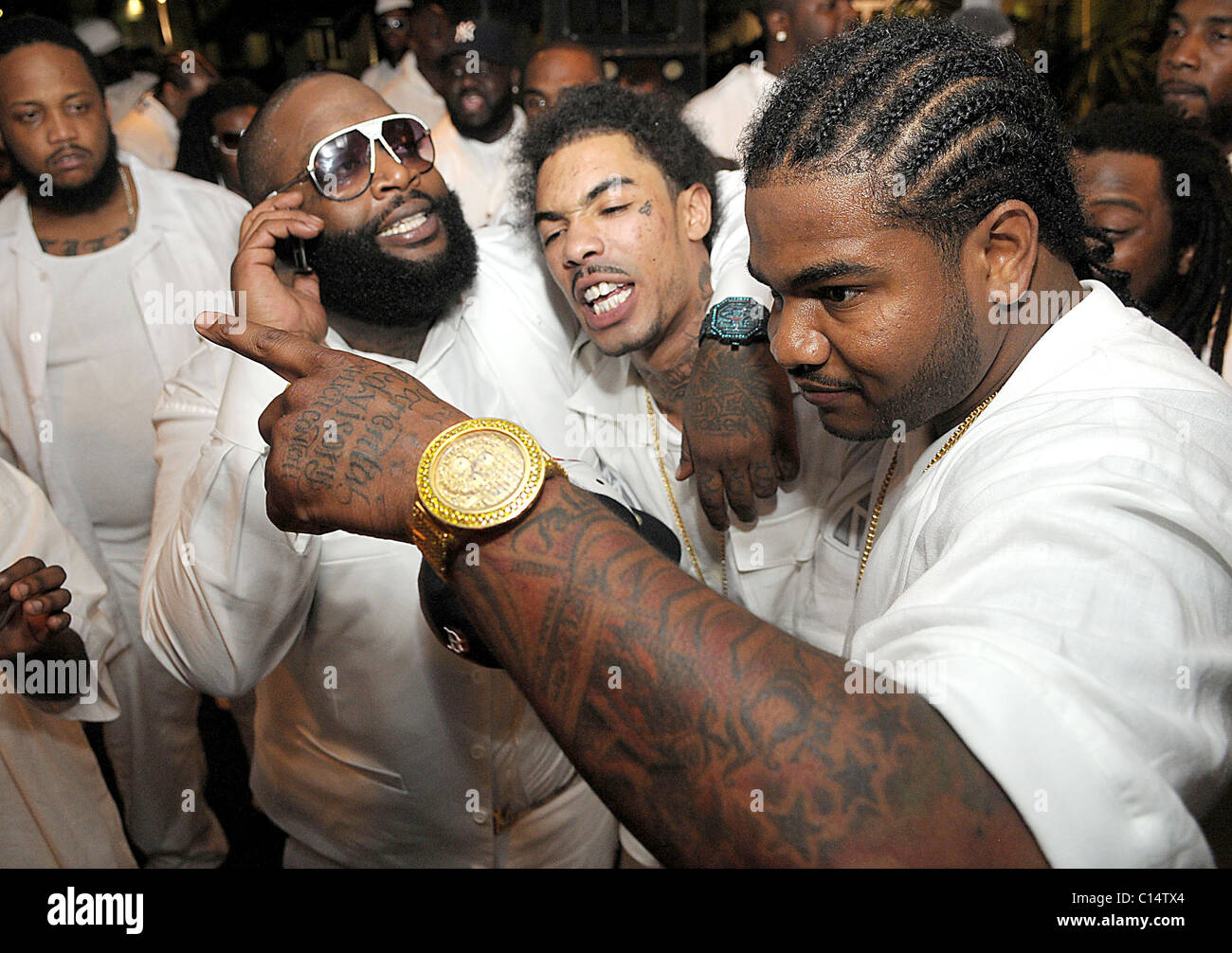 Rick Ross and friends celebrate Ross' birthday with his 'Big Boss' all ...