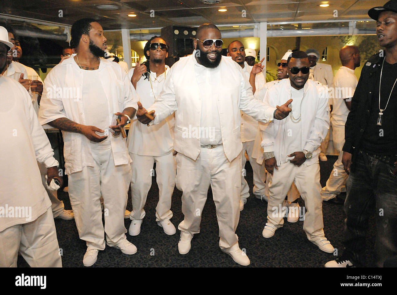 Rick Ross and friends celebrate Ross' birthday with his 'Big Boss' all ...