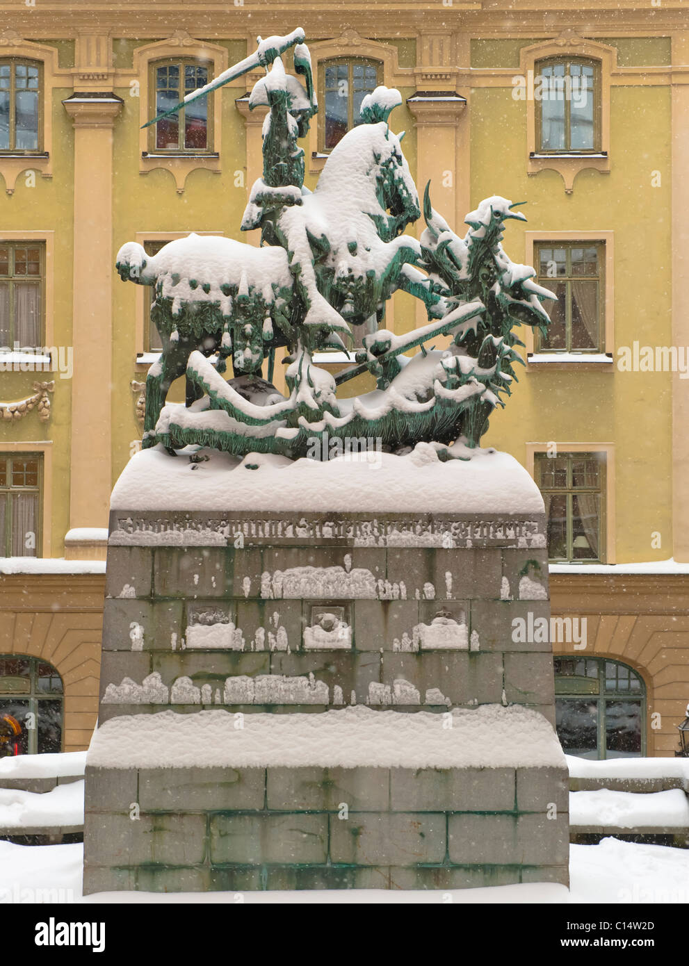 Monument stockholm statue hi-res stock photography and images - Alamy