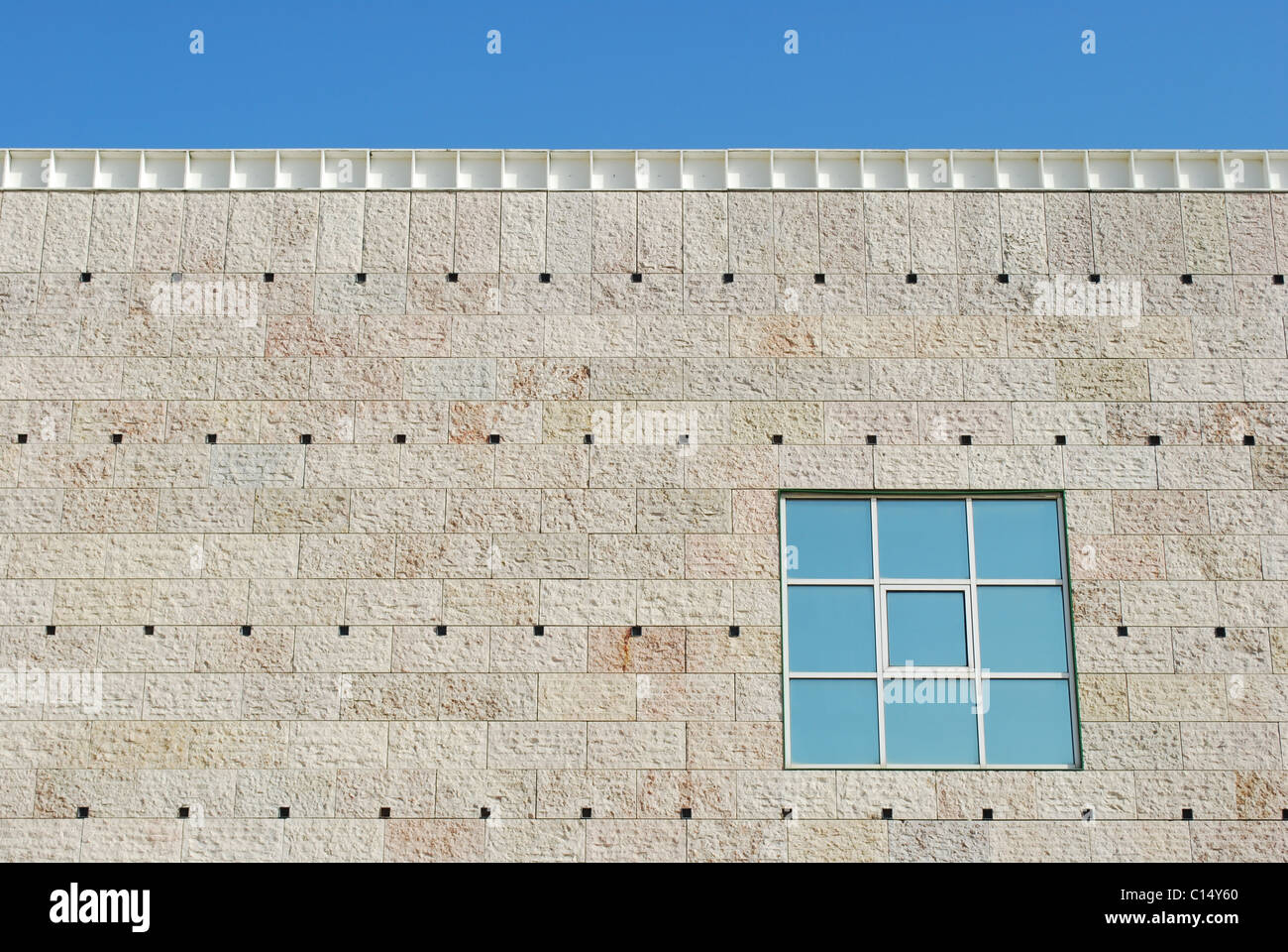 architecture detail of a building (window and wall Stock Photo - Alamy