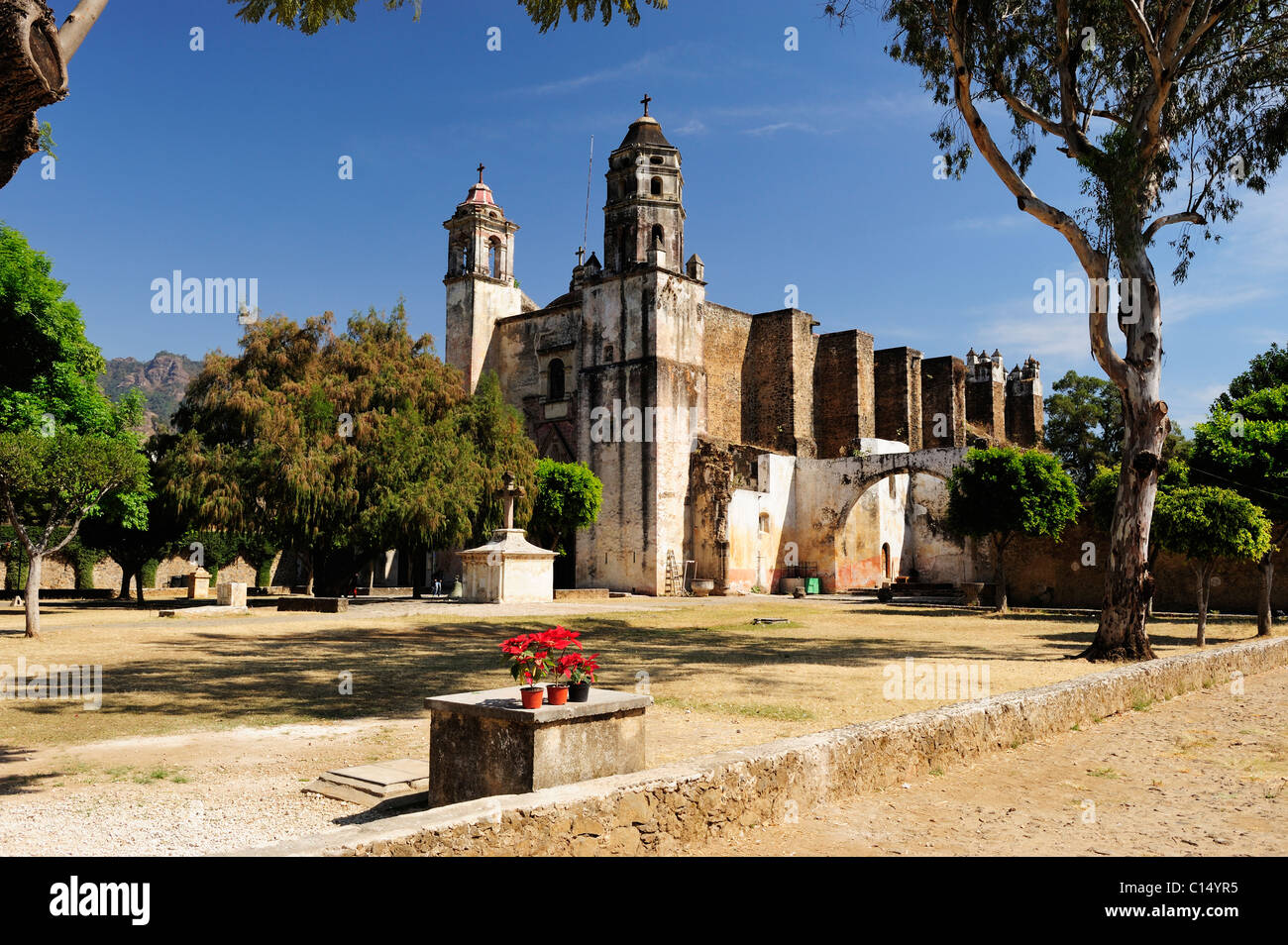 Ex-Convento Dominico de la Natividad in Tepoztlan, Morelos State ...
