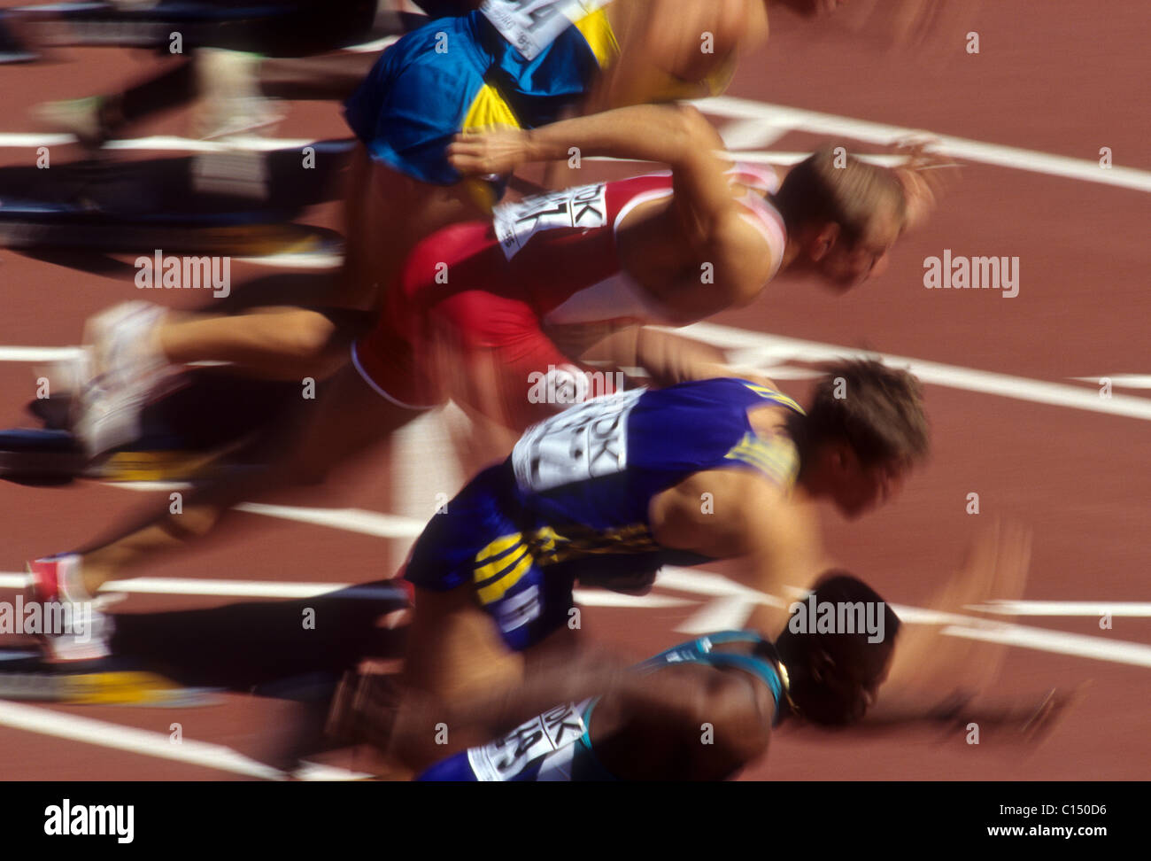 100 Meter Start Line High Resolution Stock Photography and Images - Alamy
