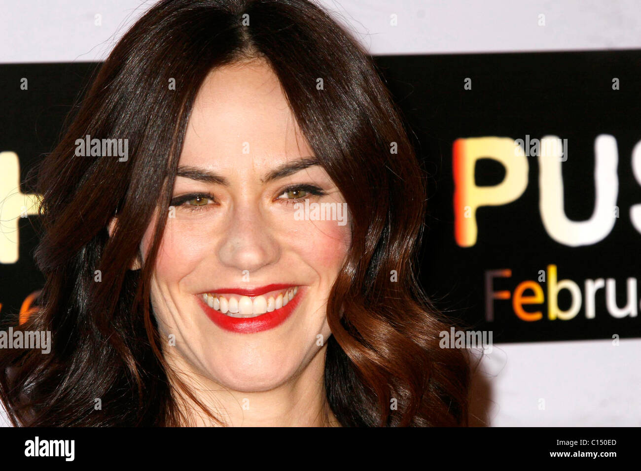Maggie Siff Los Angeles Premiere of 'Push' held at the Mann Village ...