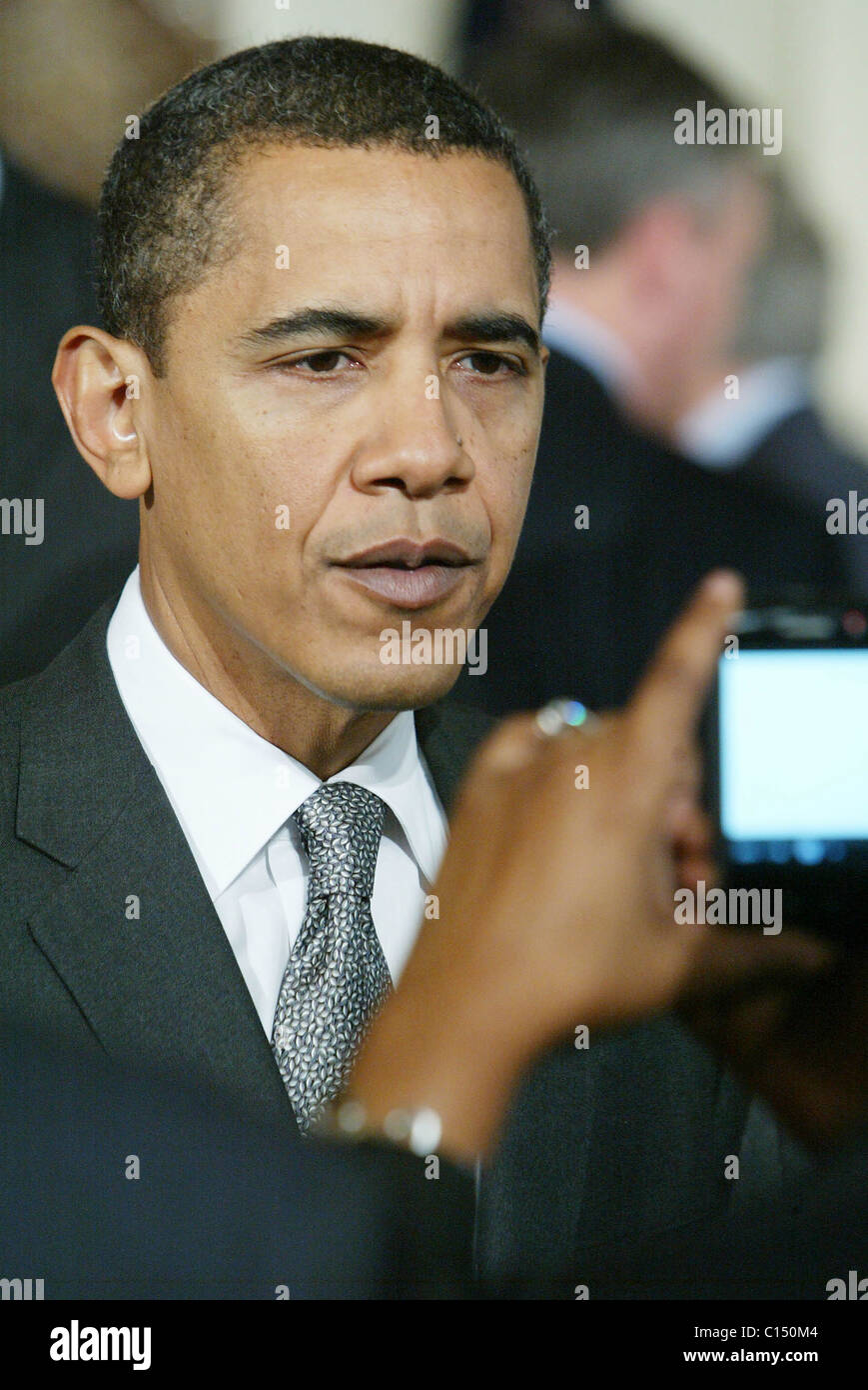 U.S. President Barack Obama at the signing of the Lily Ledbetter Fair ...
