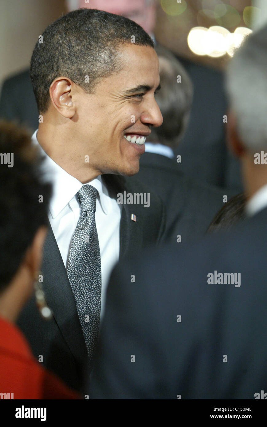 U.S. President Barack Obama at the signing of the Lily Ledbetter Fair ...