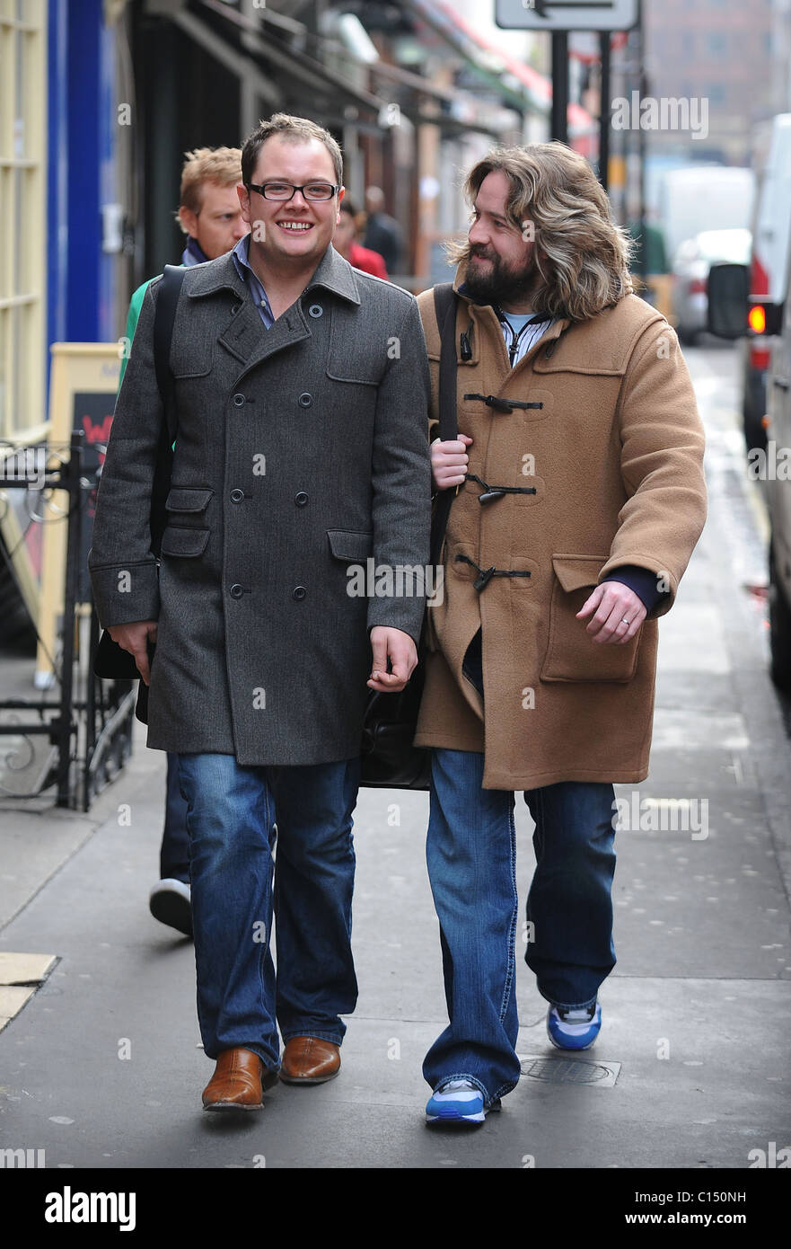 Alan carr justin lee collins hi-res stock photography and images - Alamy