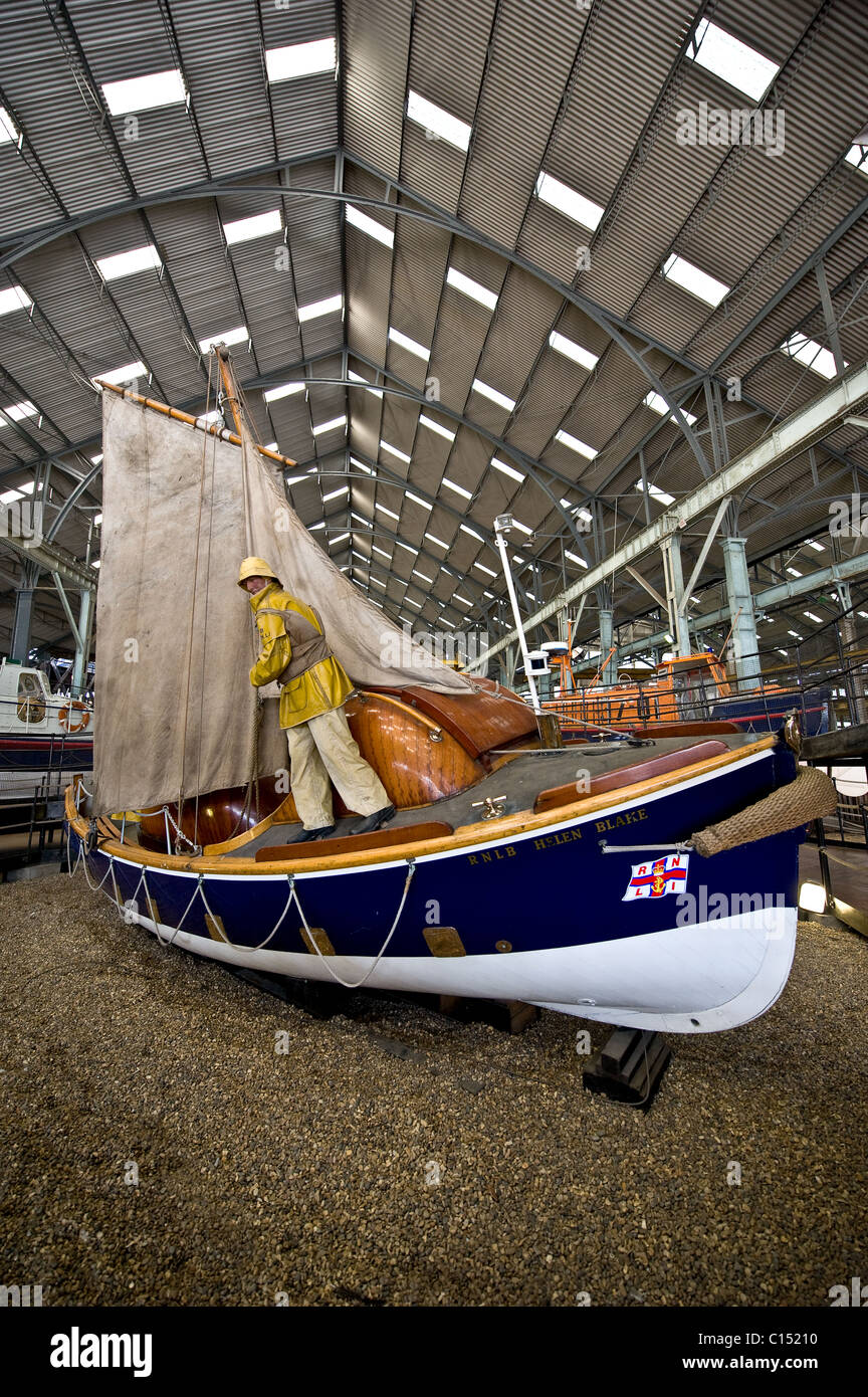 A static exhibit at the Chatham Historic Dockyard in Kent Stock Photo ...