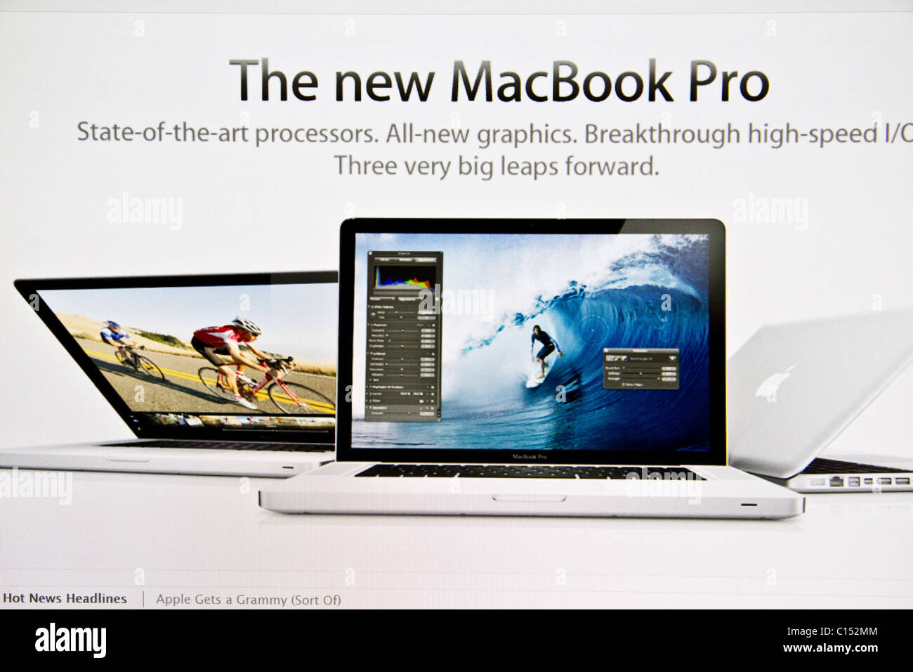 Displayed apple hi-res stock photography and images - Alamy