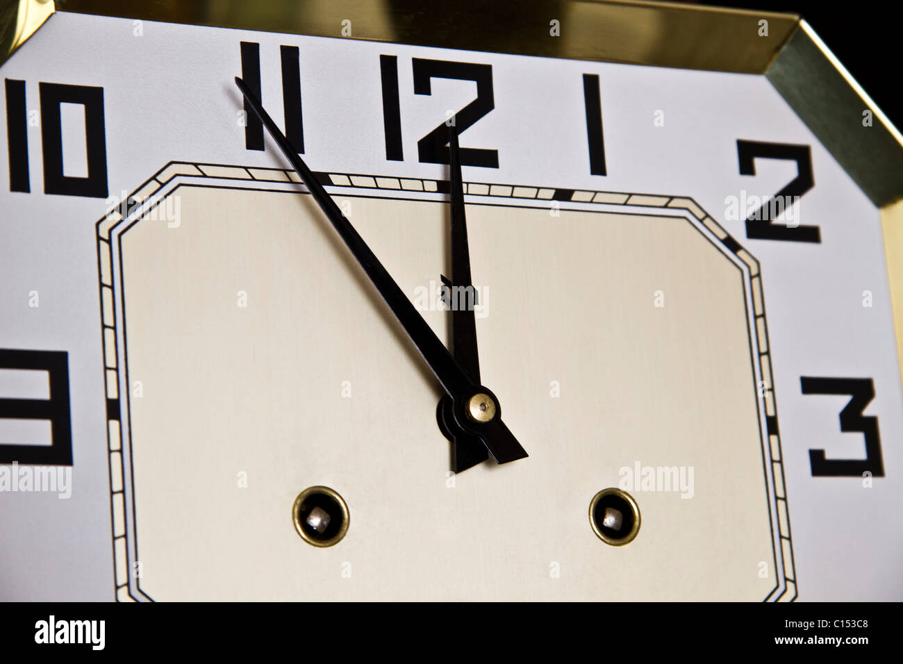 Luxury clock on wall hi-res stock photography and images - Alamy