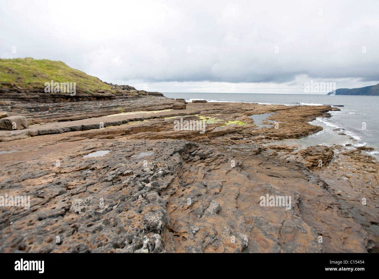 A view across the bay of Muckros in Western Ireland Stock Photo - Alamy