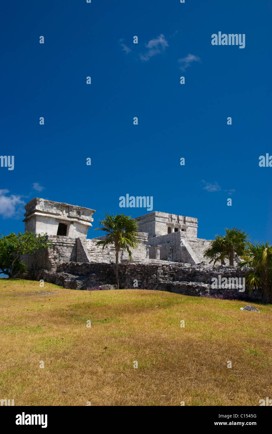 El Castillo Temple Stock Photo - Alamy