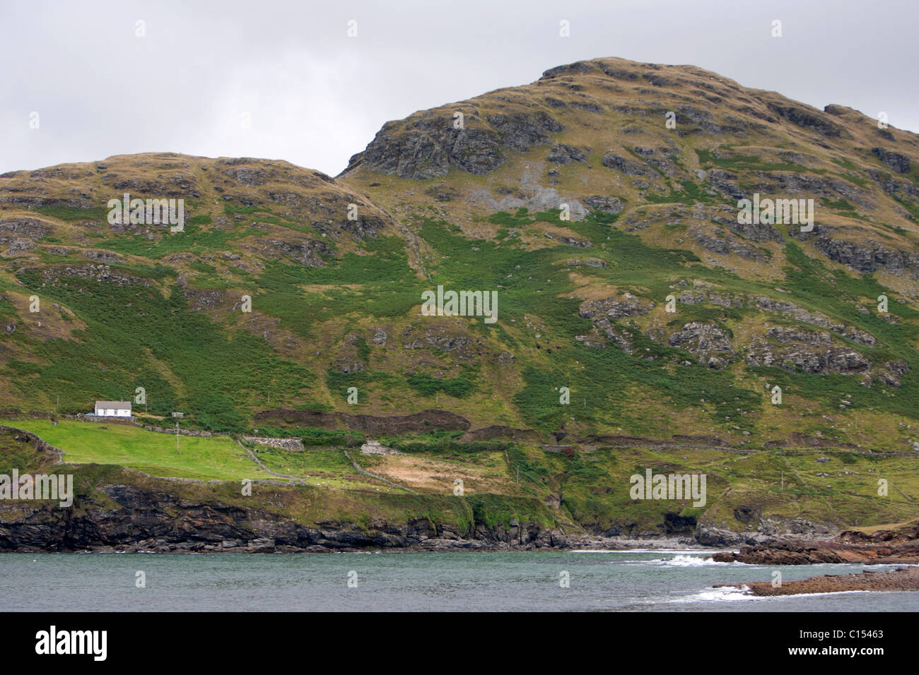 A view across the bay of Muckros in Western Ireland Stock Photo - Alamy