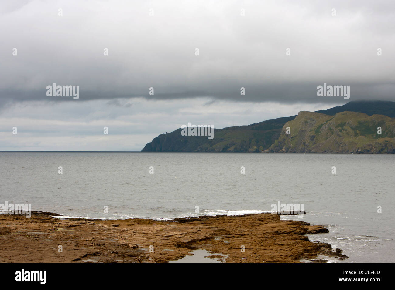 A view across the bay of Muckros in Western Ireland Stock Photo - Alamy