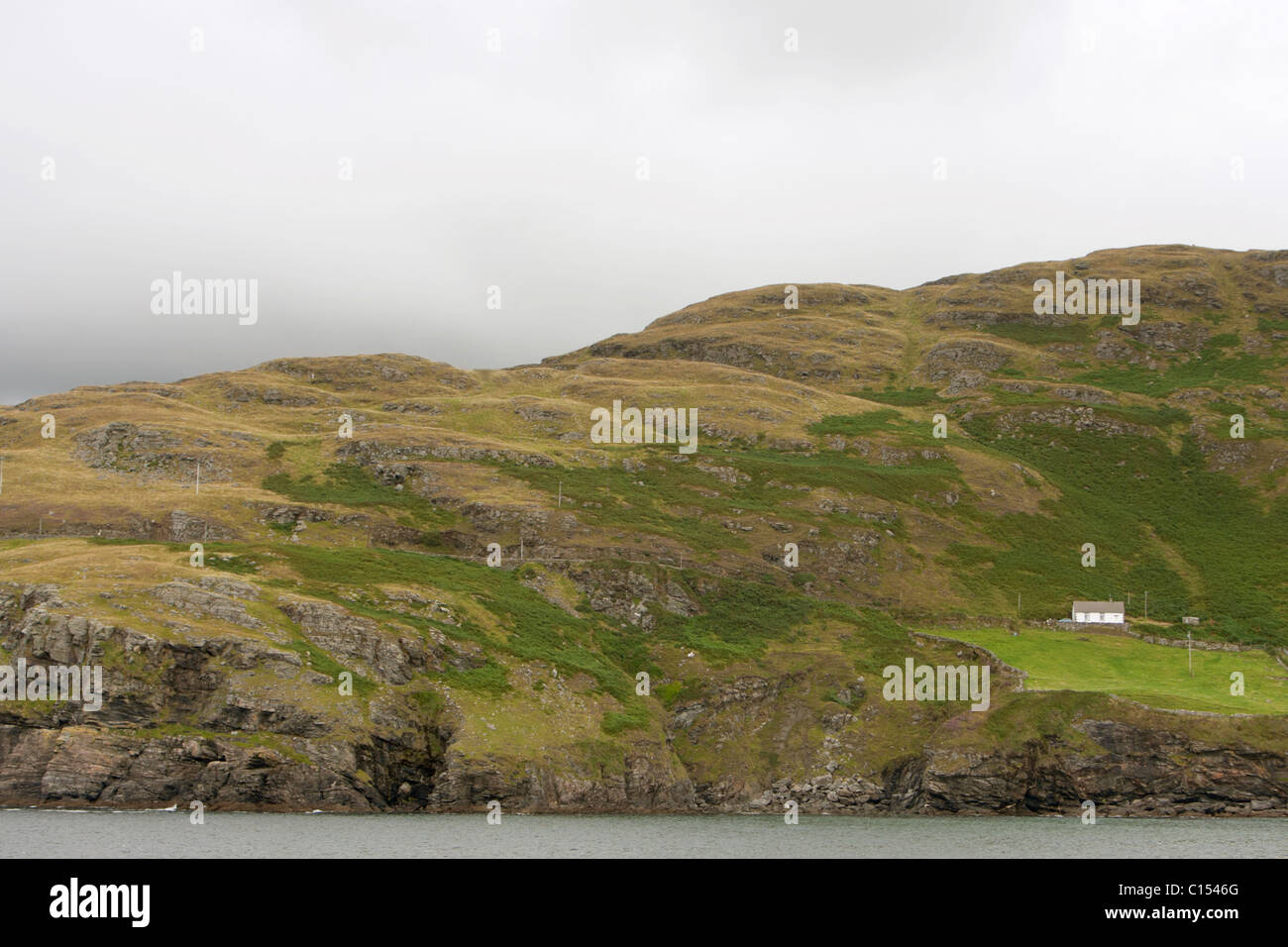 A view across the bay of Muckros in Western Ireland Stock Photo - Alamy