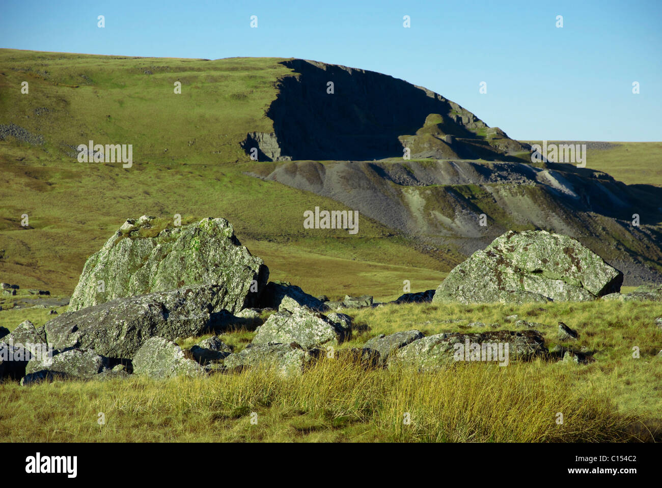 The Black Mountain in the brecon Beacons National Park in Wales Stock ...