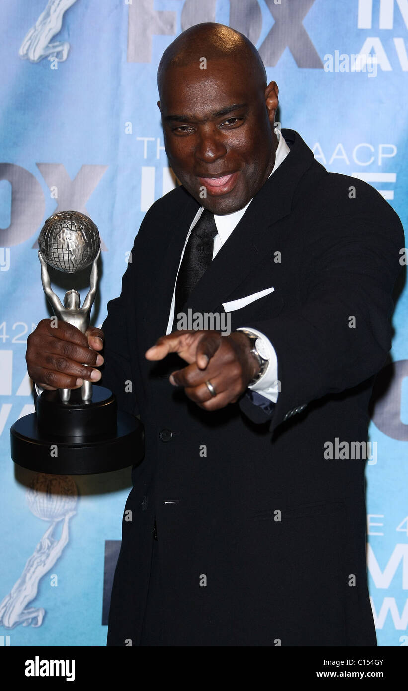 ANTWONE FISHER 42ND NAACP IMAGE AWARDS PRESSROOM. DOWNTOWN LOS ANGELES ...