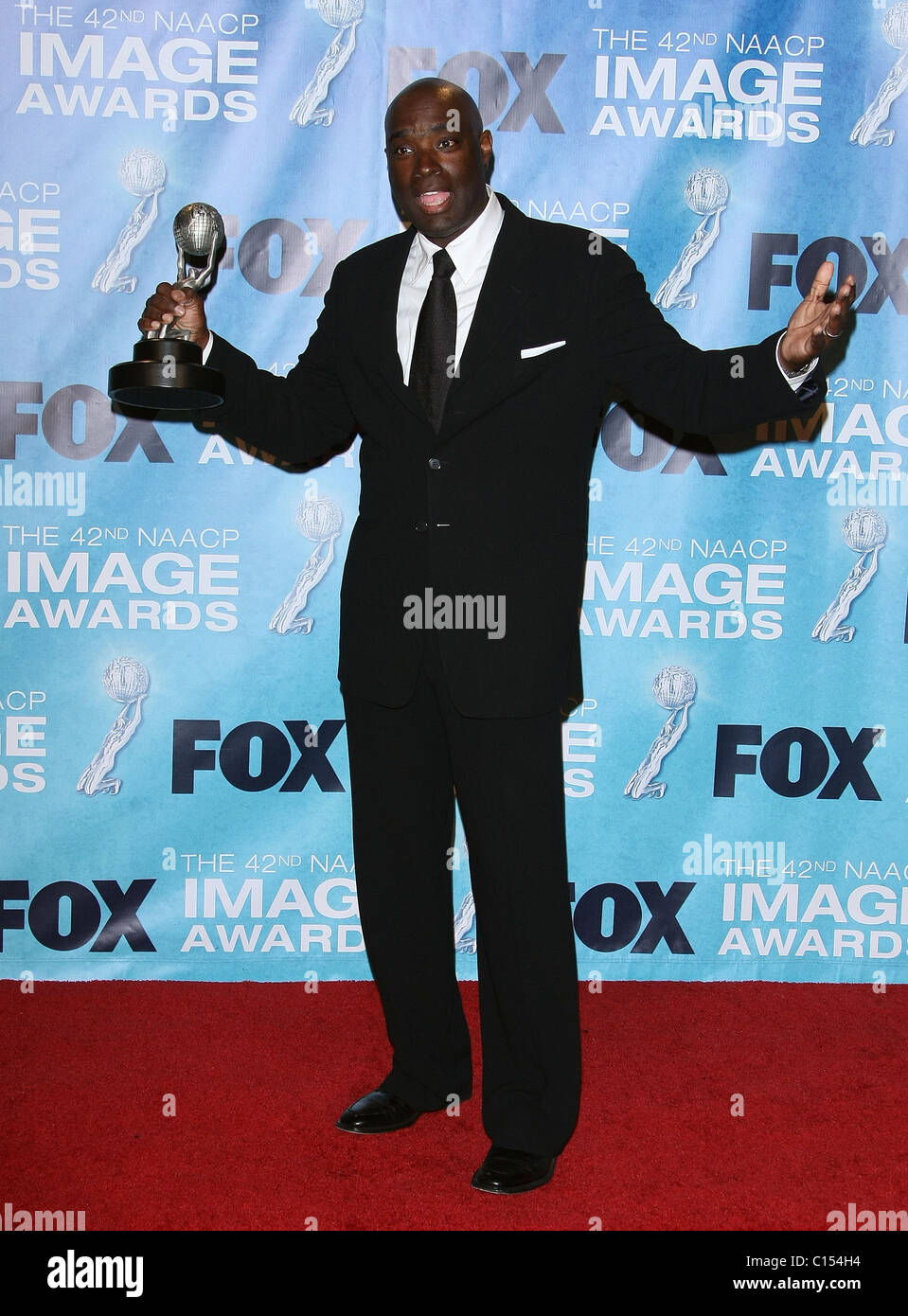 ANTWONE FISHER 42ND NAACP IMAGE AWARDS PRESSROOM. DOWNTOWN LOS ANGELES ...