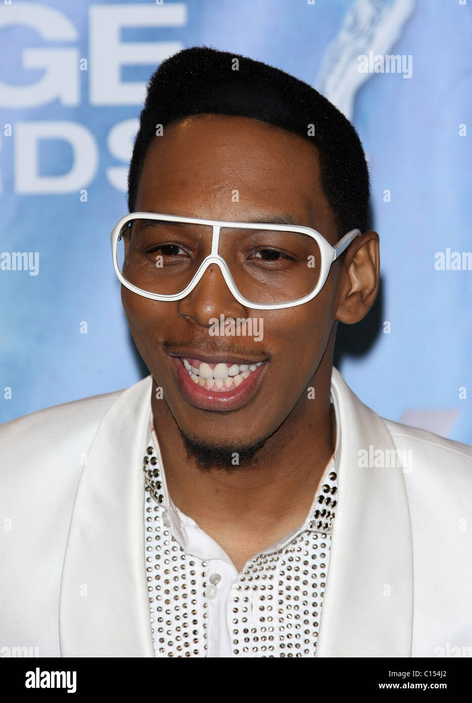 DEITRICK HADDON 42ND NAACP IMAGE AWARDS PRESSROOM. DOWNTOWN LOS ANGELES ...