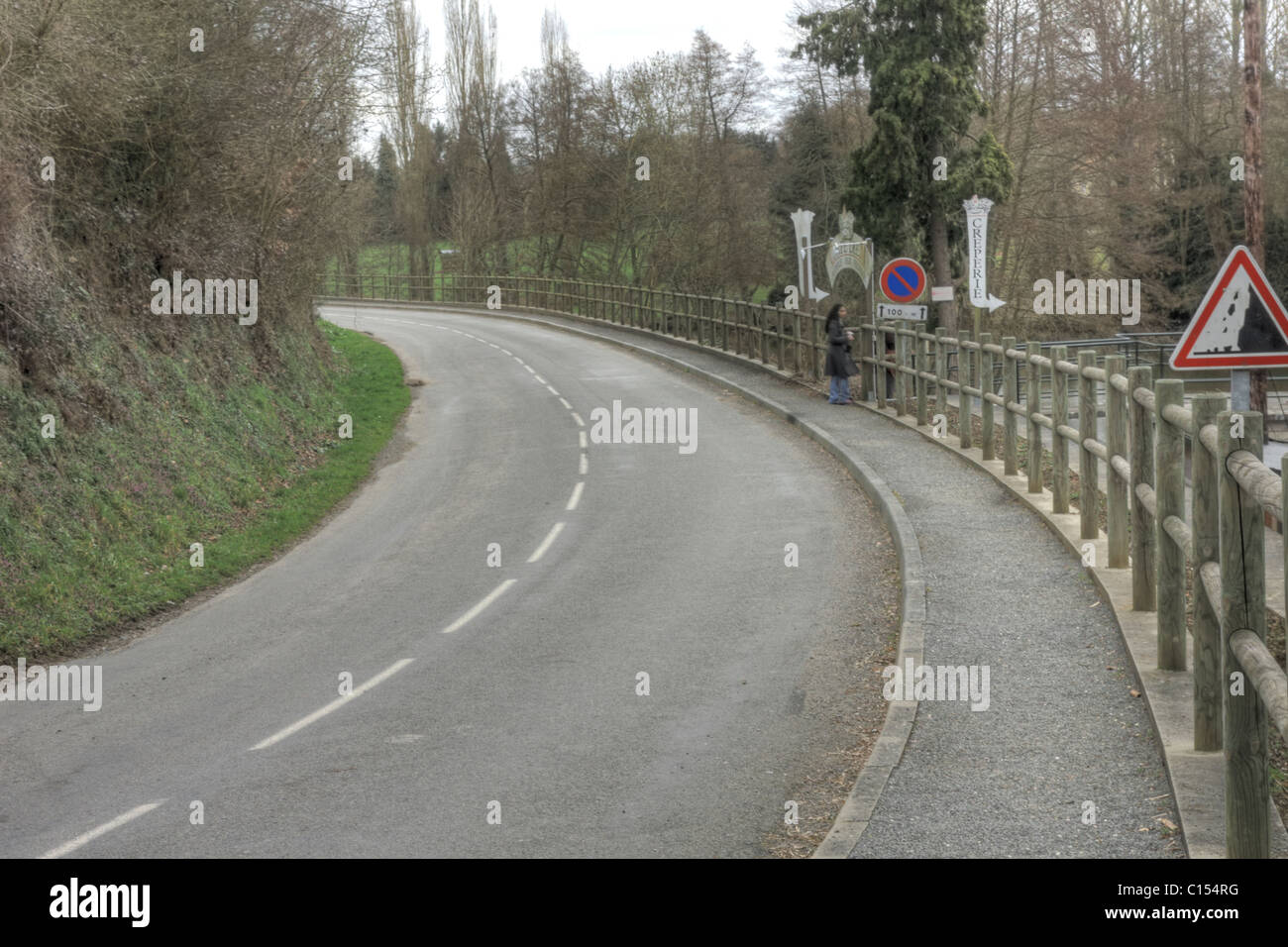 Blind curve hi-res stock photography and images - Alamy