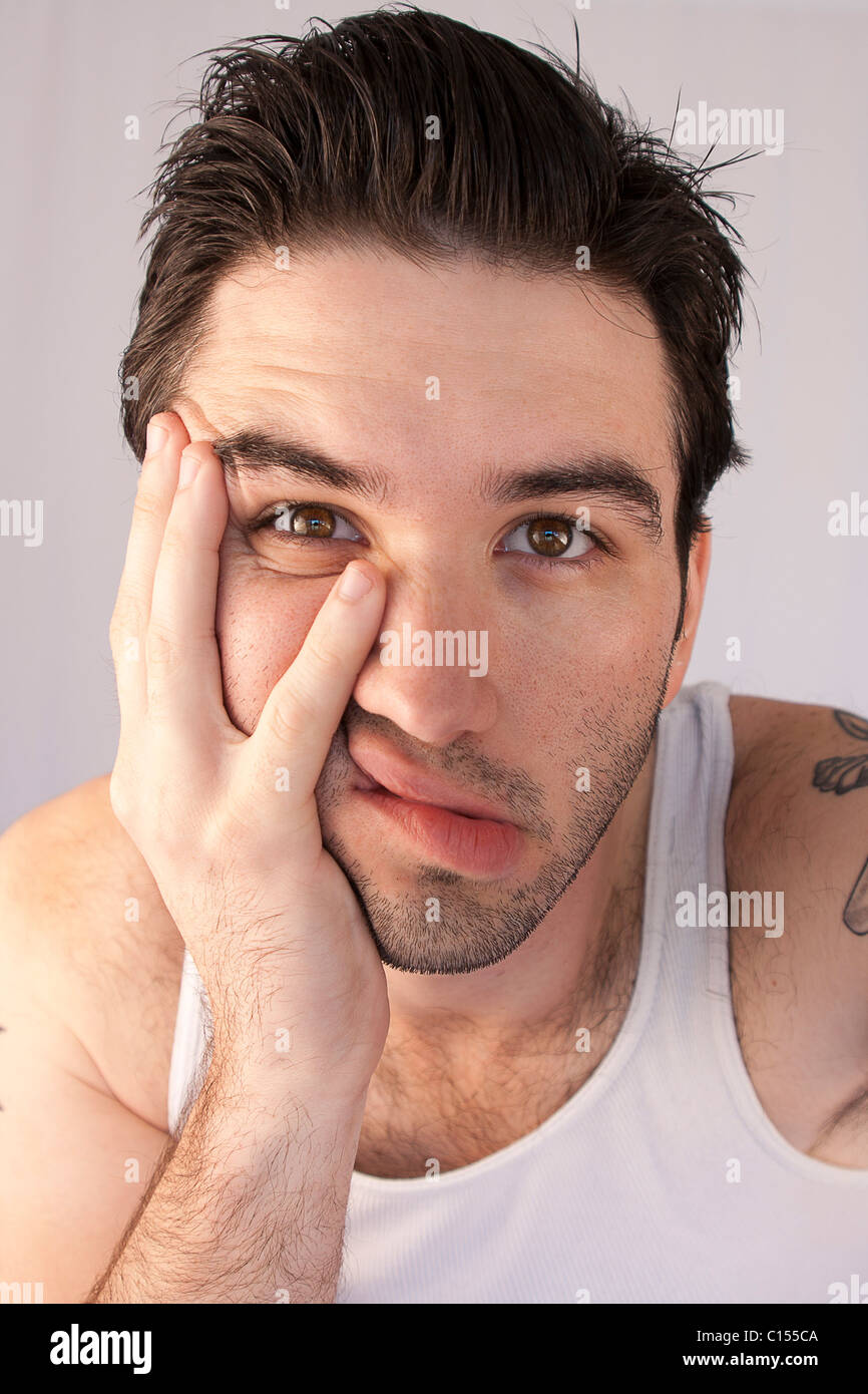 Man freaking out hi-res stock photography and images - Alamy