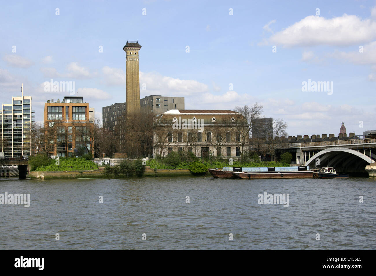 The Tower of the Victorian Sewage Pumping Station in Grosvenor Road ...