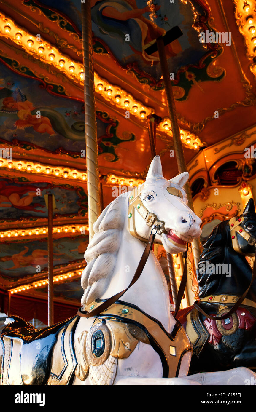Carousel horse hi-res stock photography and images - Alamy