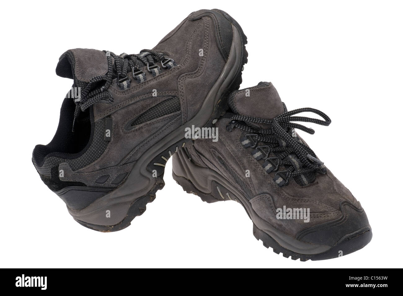 object on white - Casual Shoes close up Stock Photo - Alamy