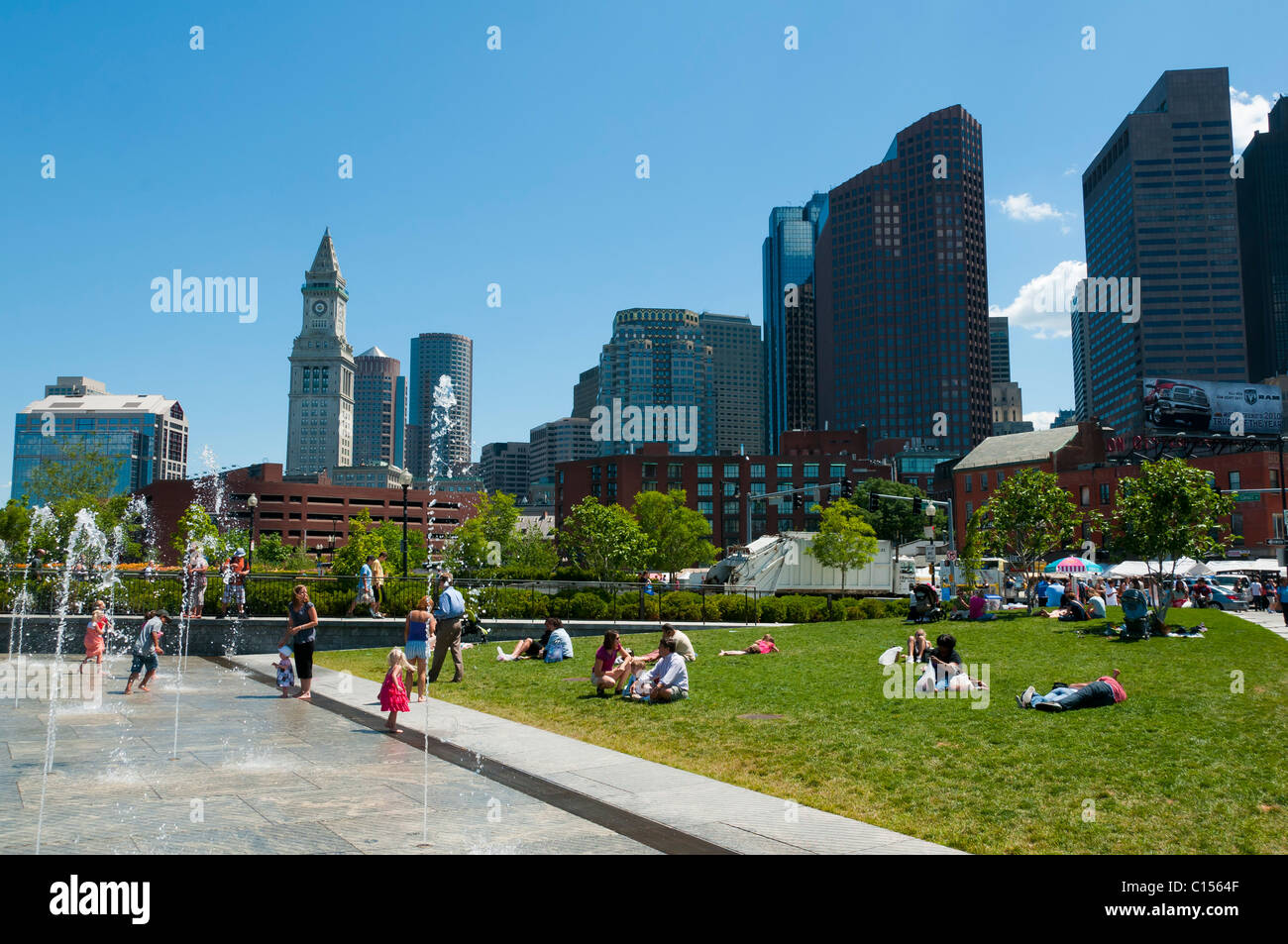 Boston North End Stock Photo - Alamy