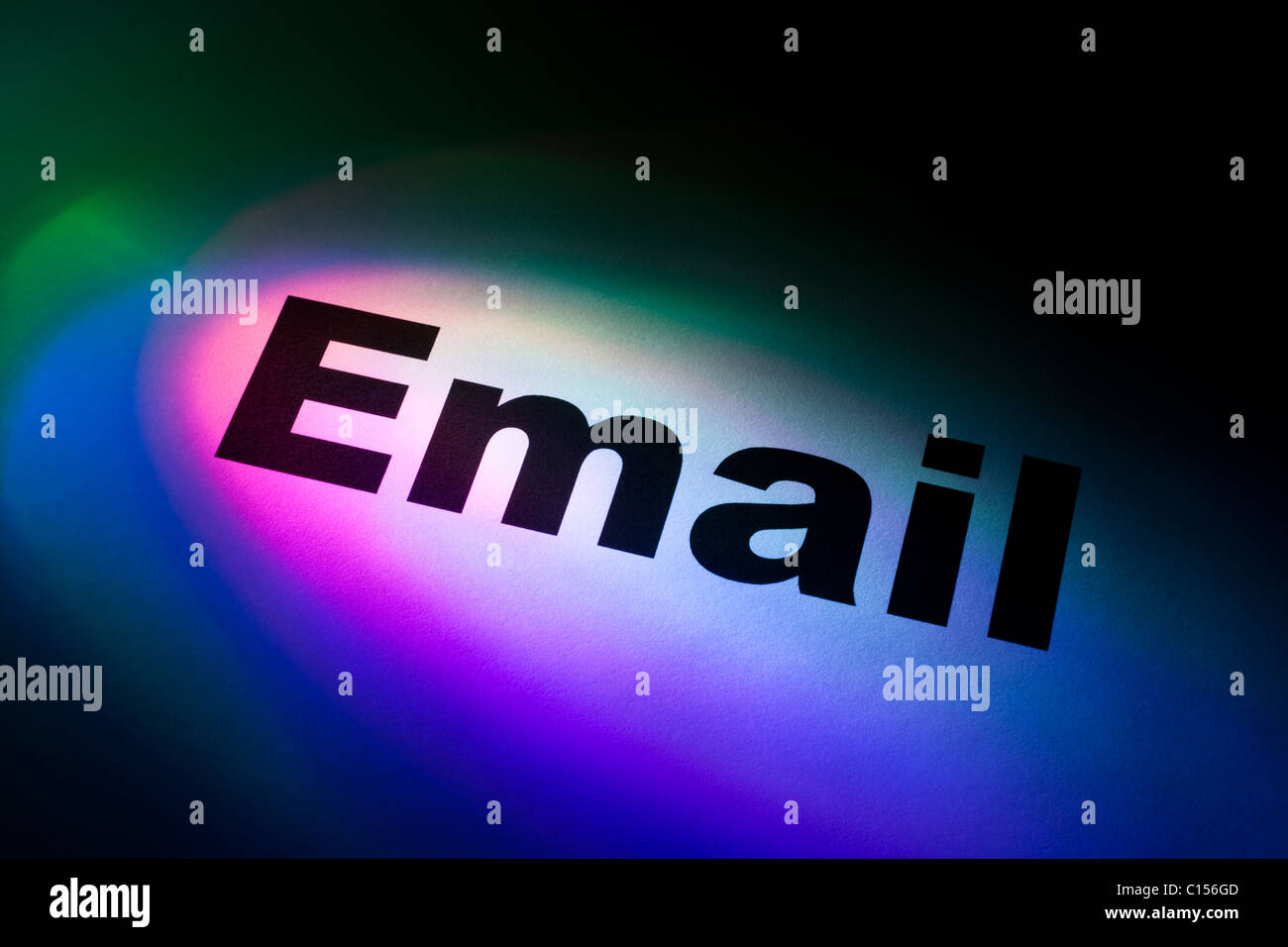 Color light and word of E-Mail for background Stock Photo - Alamy