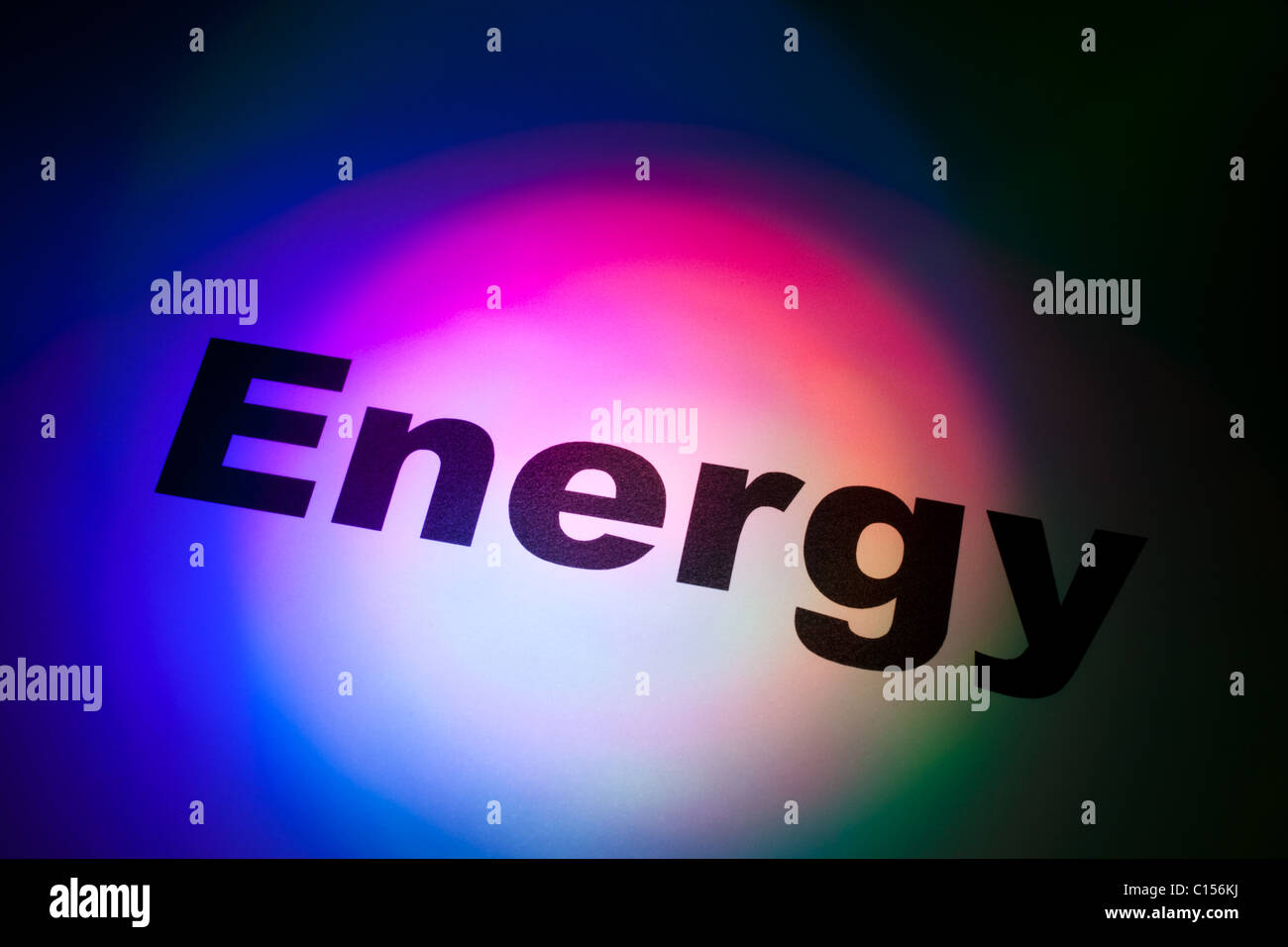 Color light and word of Energy for background Stock Photo - Alamy