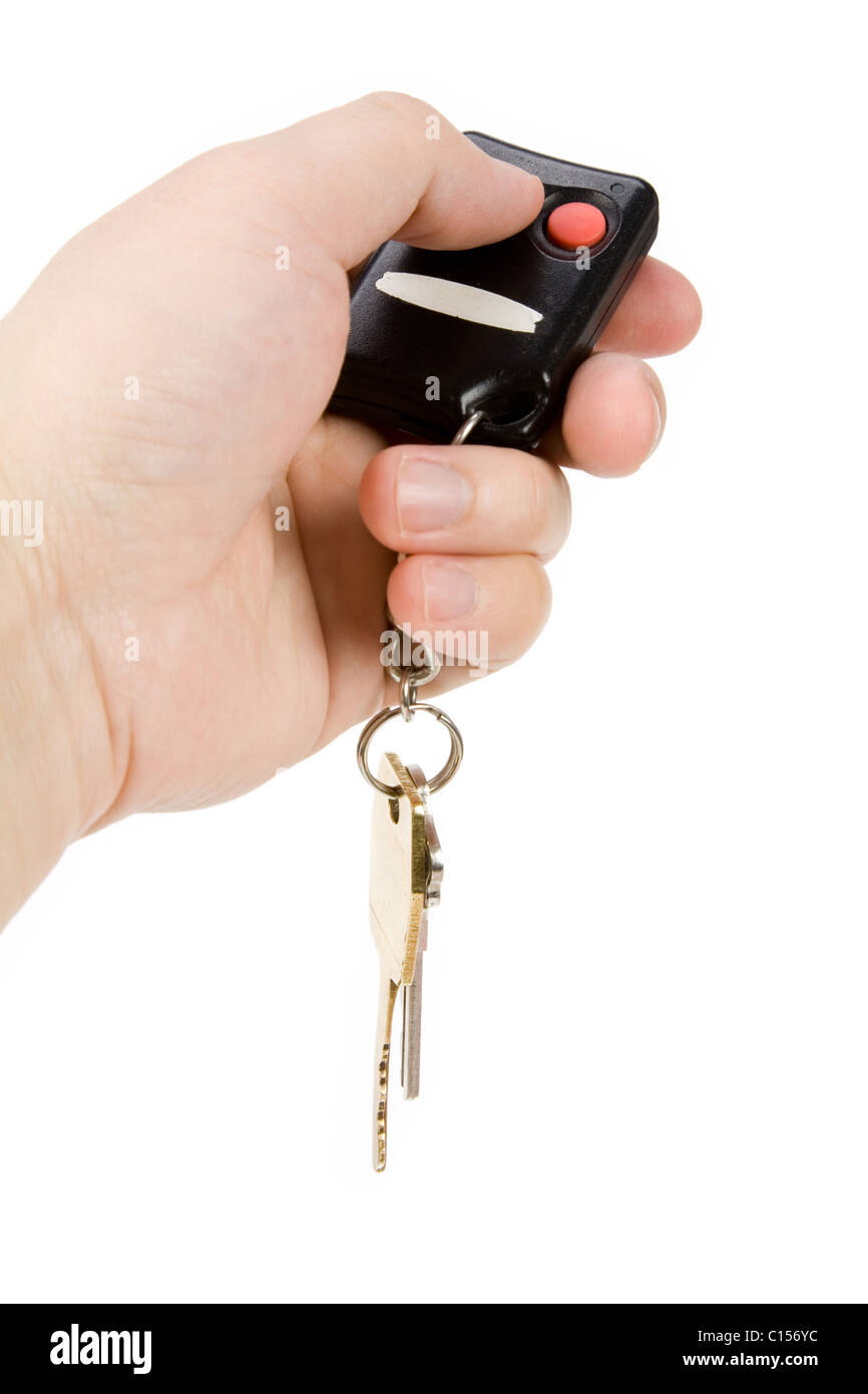 car keys and Remote Control Stock Photo - Alamy