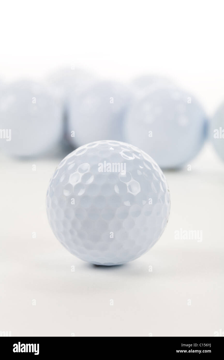 Golf Ball close up shot Stock Photo - Alamy