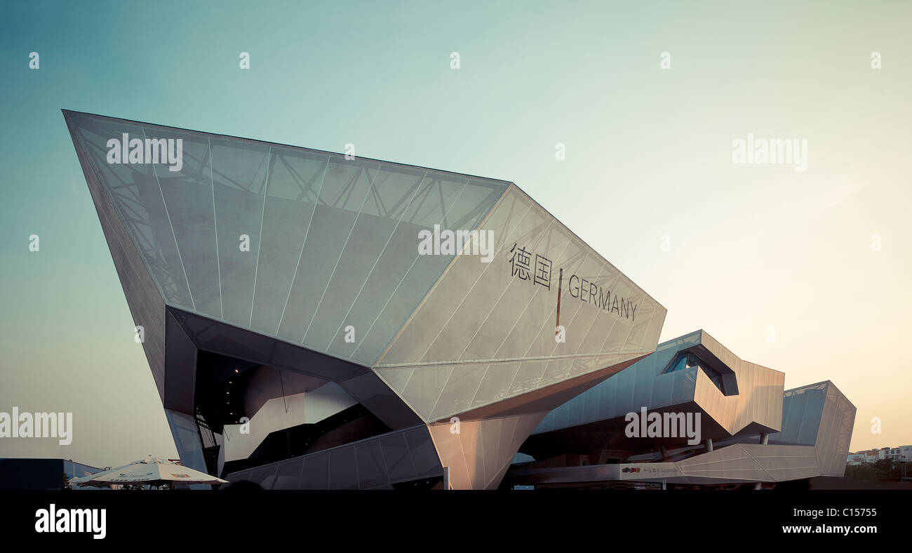 Germany Pavilion, Shanghai World Expo 2010, China Stock Photo - Alamy