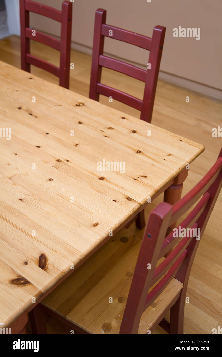 dining room and dining table for background Stock Photo - Alamy