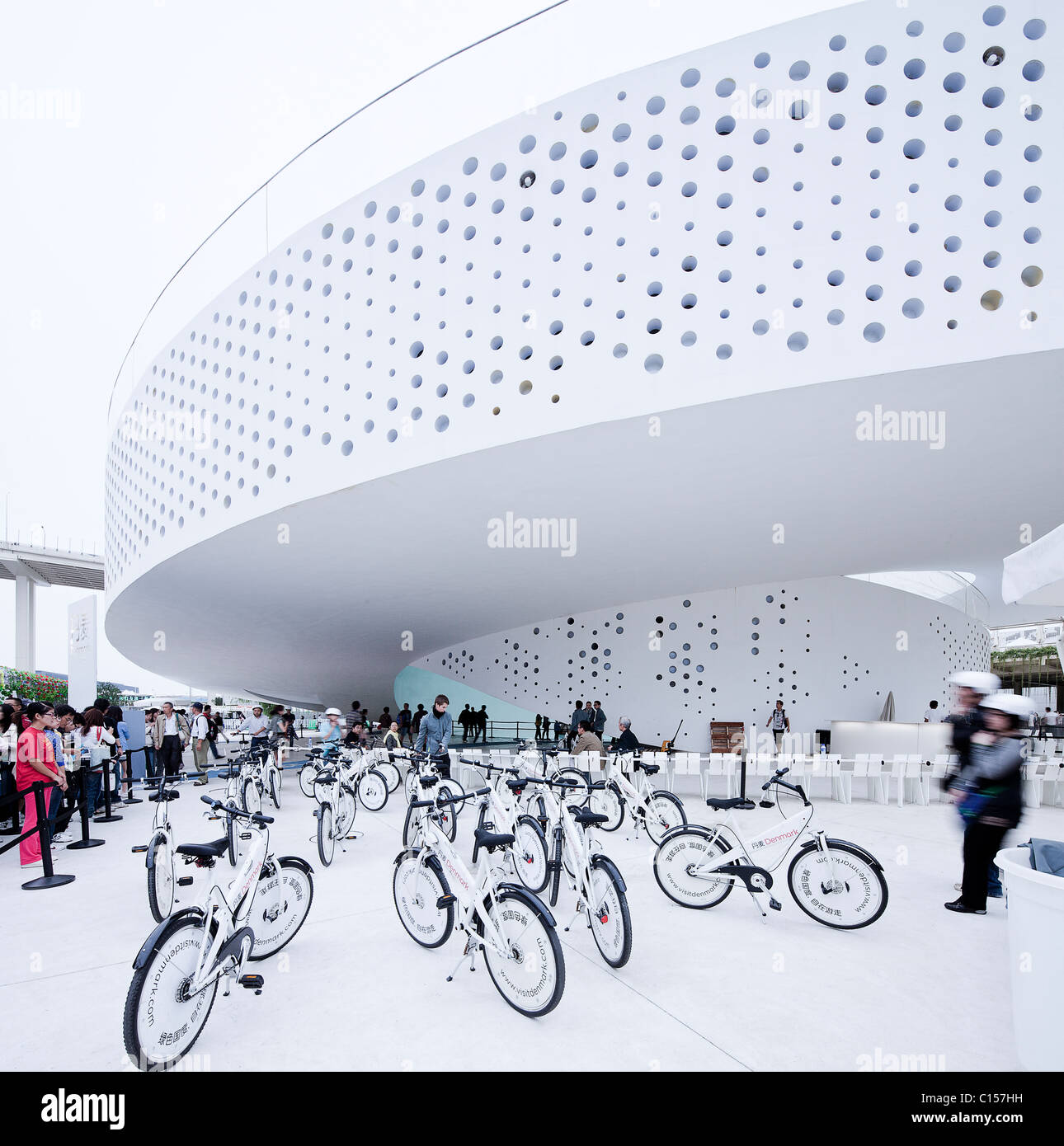 Denmark Pavilion, Shanghai World Expo 2010, China Stock Photo - Alamy