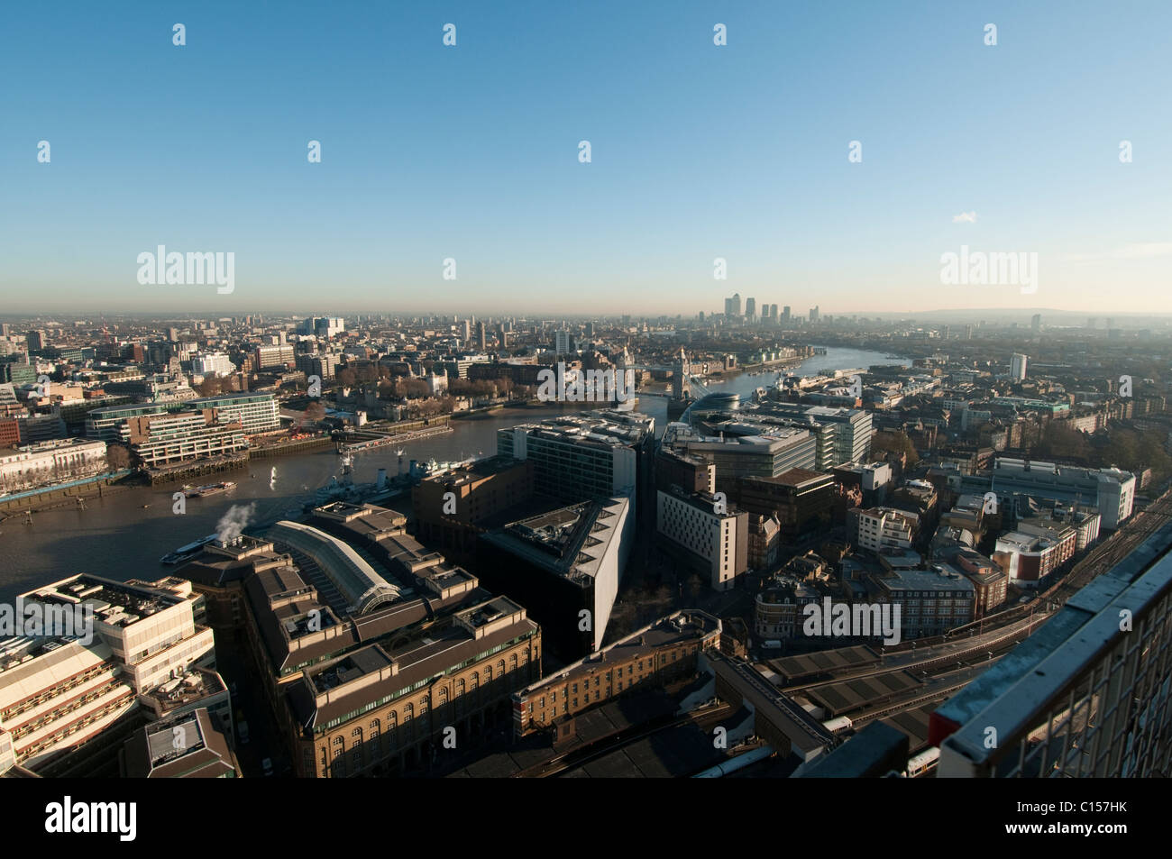 Views of London from an aerial vantage point Stock Photo - Alamy