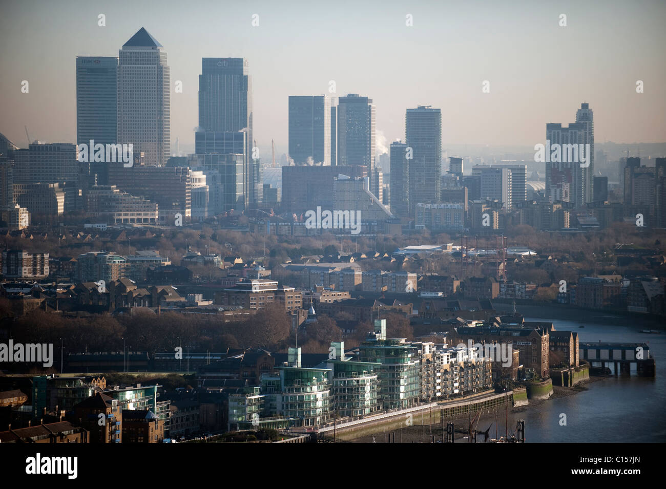 Views of London from an aerial vantage point Stock Photo - Alamy