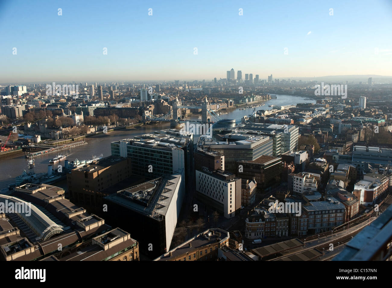 Views of London from an aerial vantage point Stock Photo - Alamy