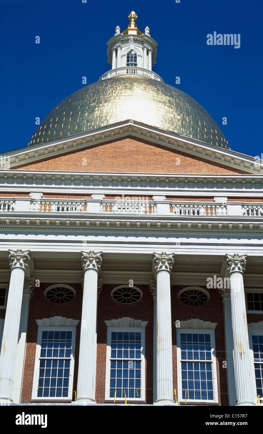Massachusetts New State House, Boston, USA Stock Photo - Alamy