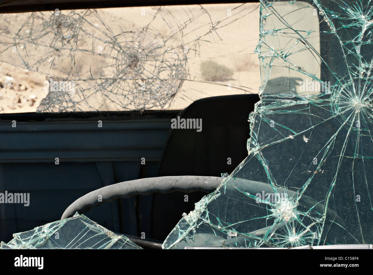 Shuttered car windows Stock Photo - Alamy